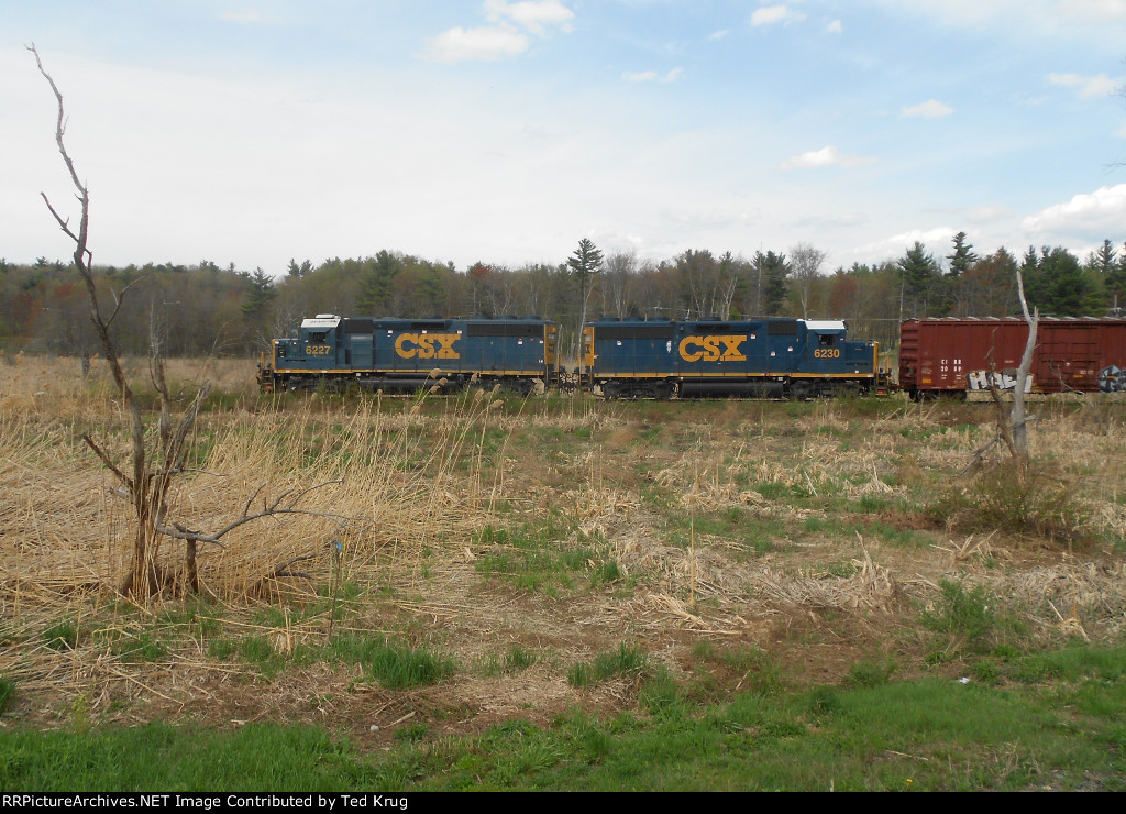 CSX 6227 & 6230
